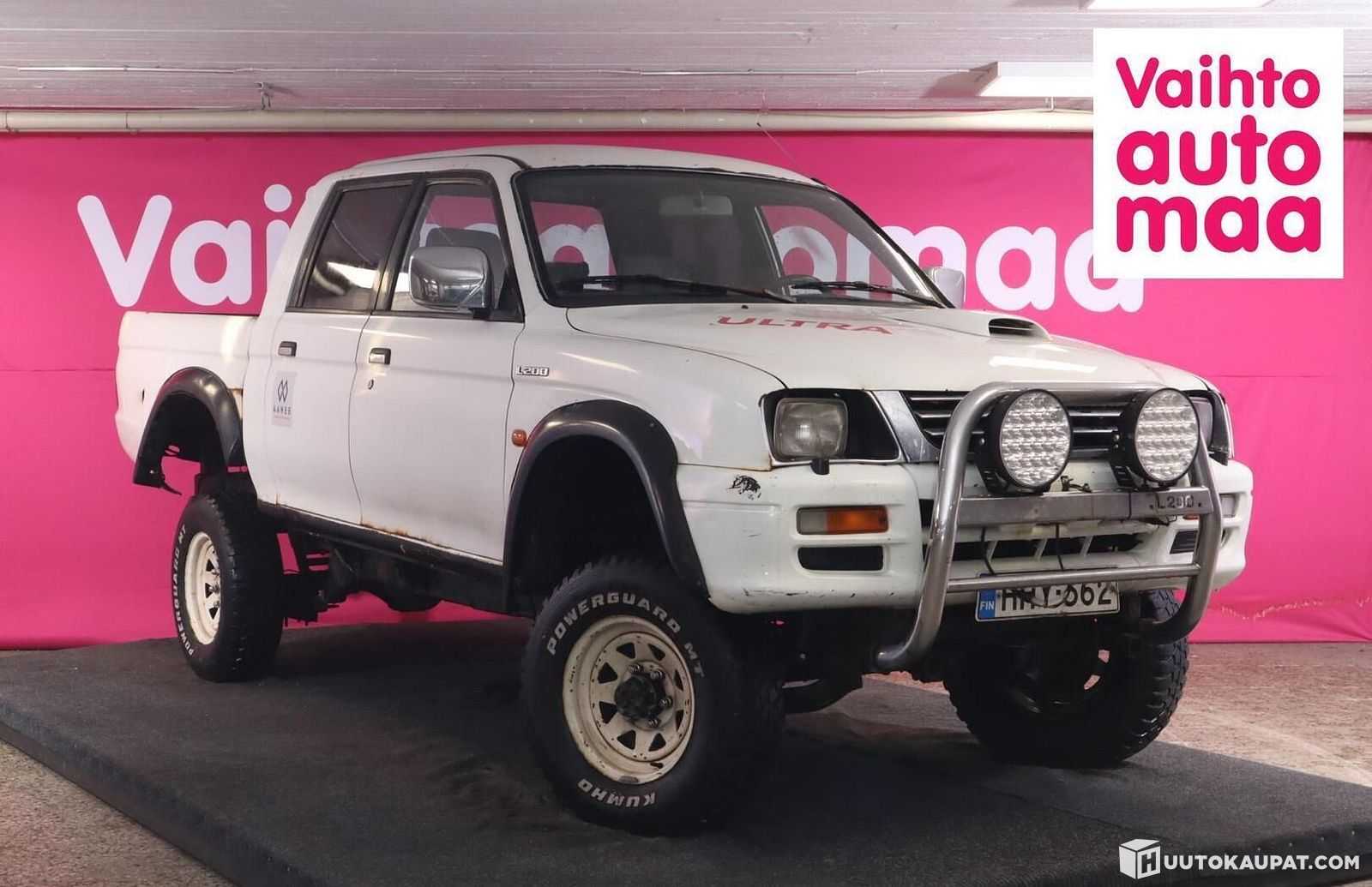 Mitsubishi L200 DoubleCab 2,5TD-IC 4WD *LEIMA 8/25* *KOROTUS*, 1997, Muurame | Huutokaupat.com