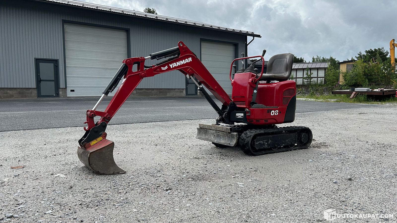 Minitelakaivinkone Yanmar SV08, vm. 2007, Uusikaupunki | Huutokaupat.com