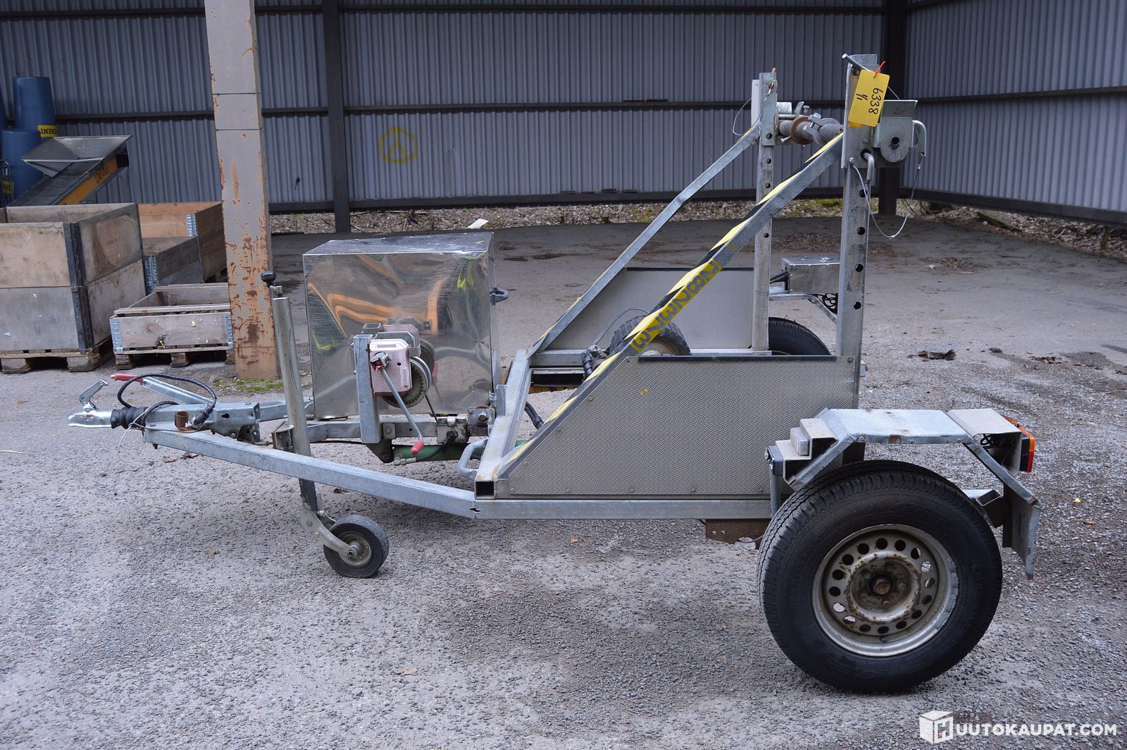 Myynnissä Ramirent Finland Oy:n (y-tunnus 2077956-8) omaisuutta: 1 kpl Joko 1000 kaapelivaunu vm ...