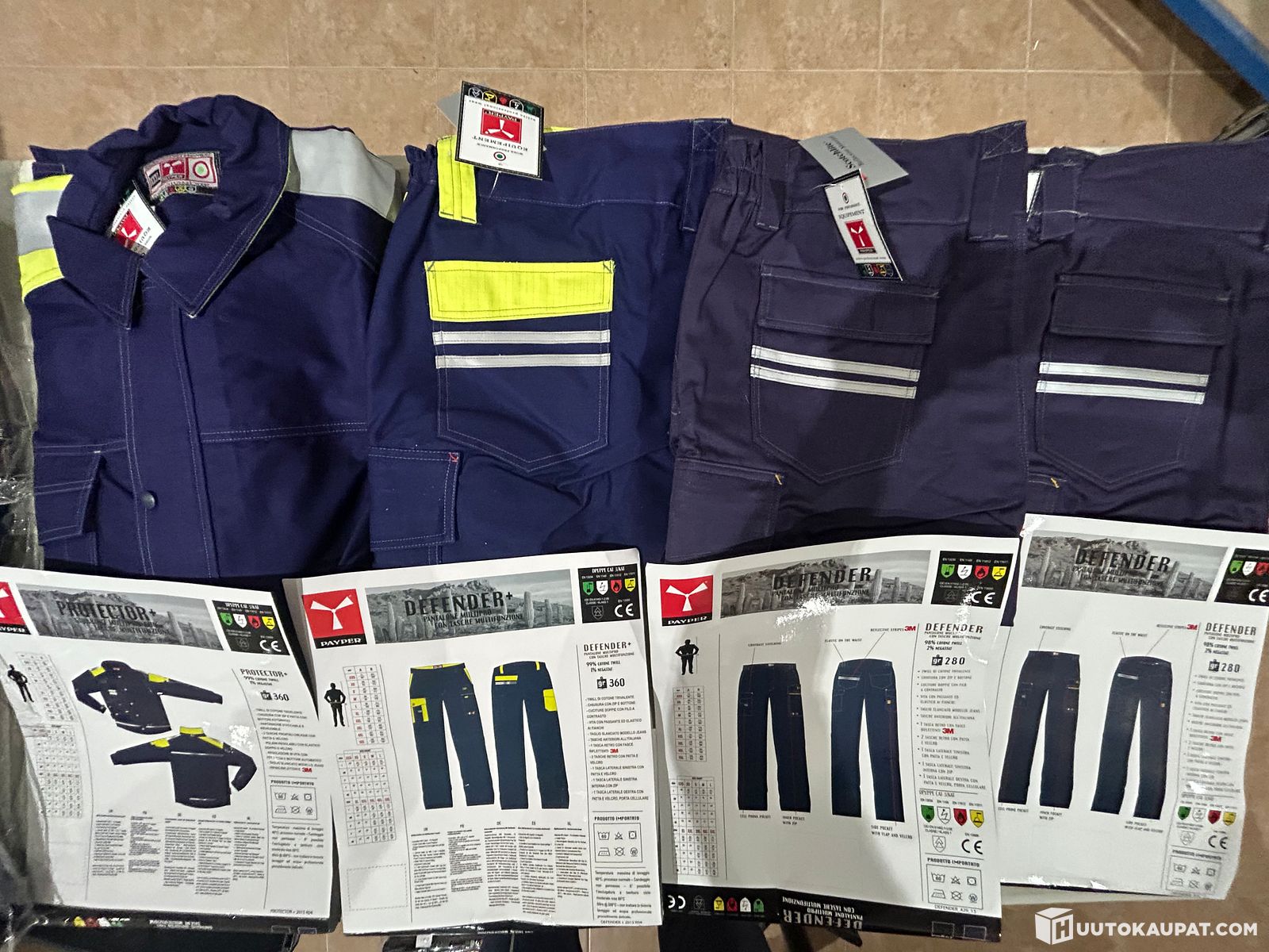 4 - osainen laadukas Palosuojattu Multipro Hitsarin Työvaatesetti 3kpl ...