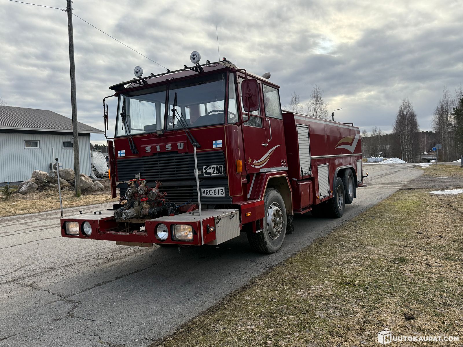Sisu M162 DET säiliöpaloauto 11m3, 1983, Janakkala | Huutokaupat.com