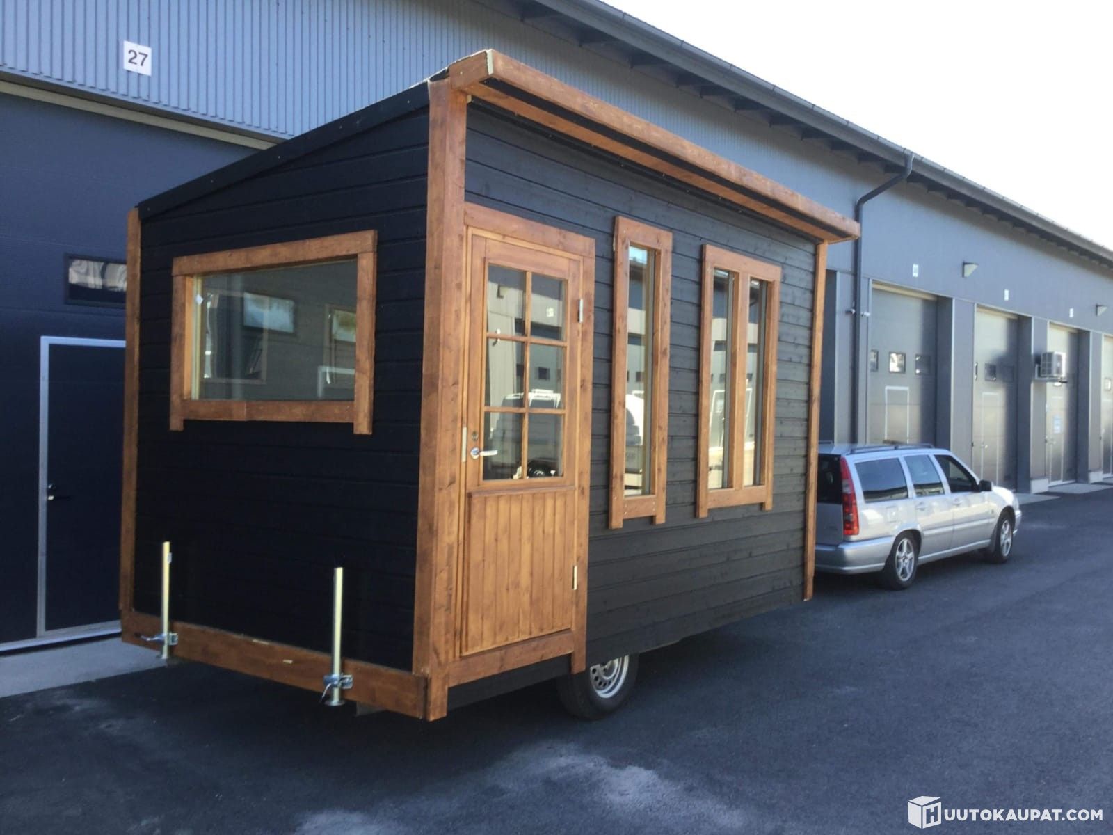 Sauna vaunu uusi. 4.10m×2.40m×3.0m 1500kg, Urjala | Huutokaupat.com