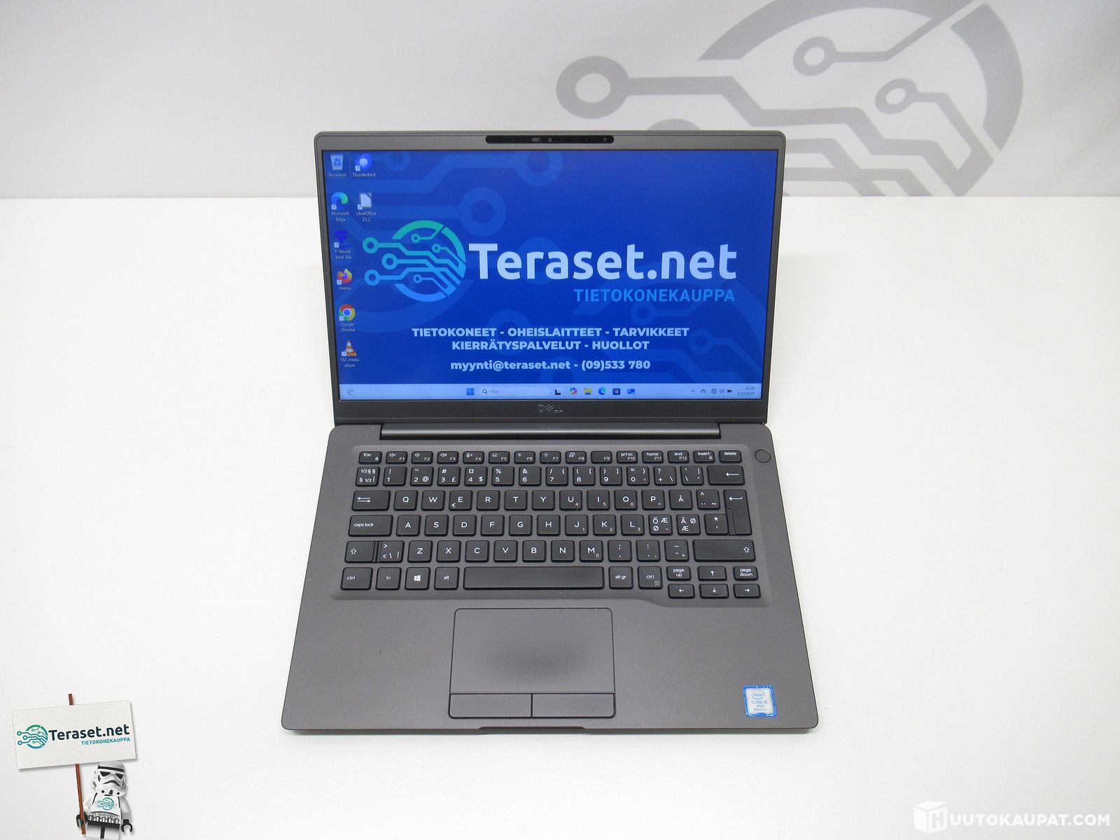 Dell Latitude 7400 kannettava, i5-8365U, 32 Gt, 512 SSD, Win11 ja 14 ...