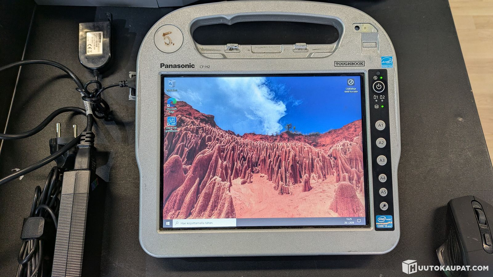 Panasonic Toughbook CF-H2 – kestävä tablet-PC, Imatra | Huutokaupat.com
