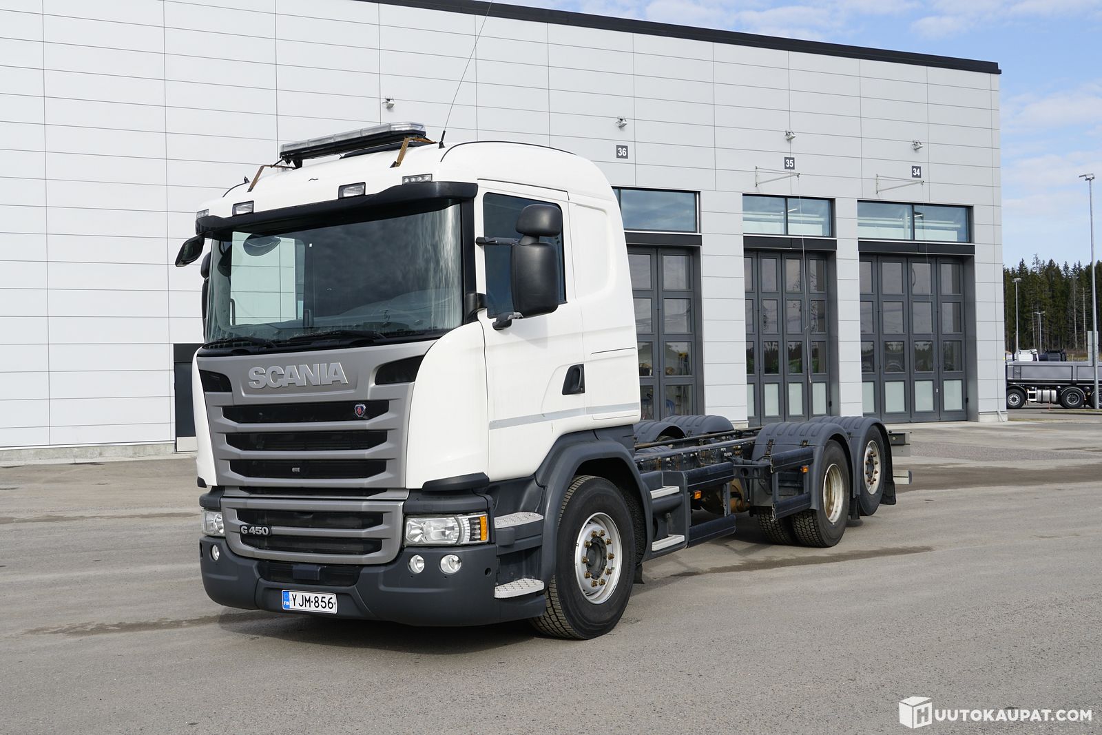 Scania G 450, kuorma-auto alusta, 2017, Vantaa | Huutokaupat.com