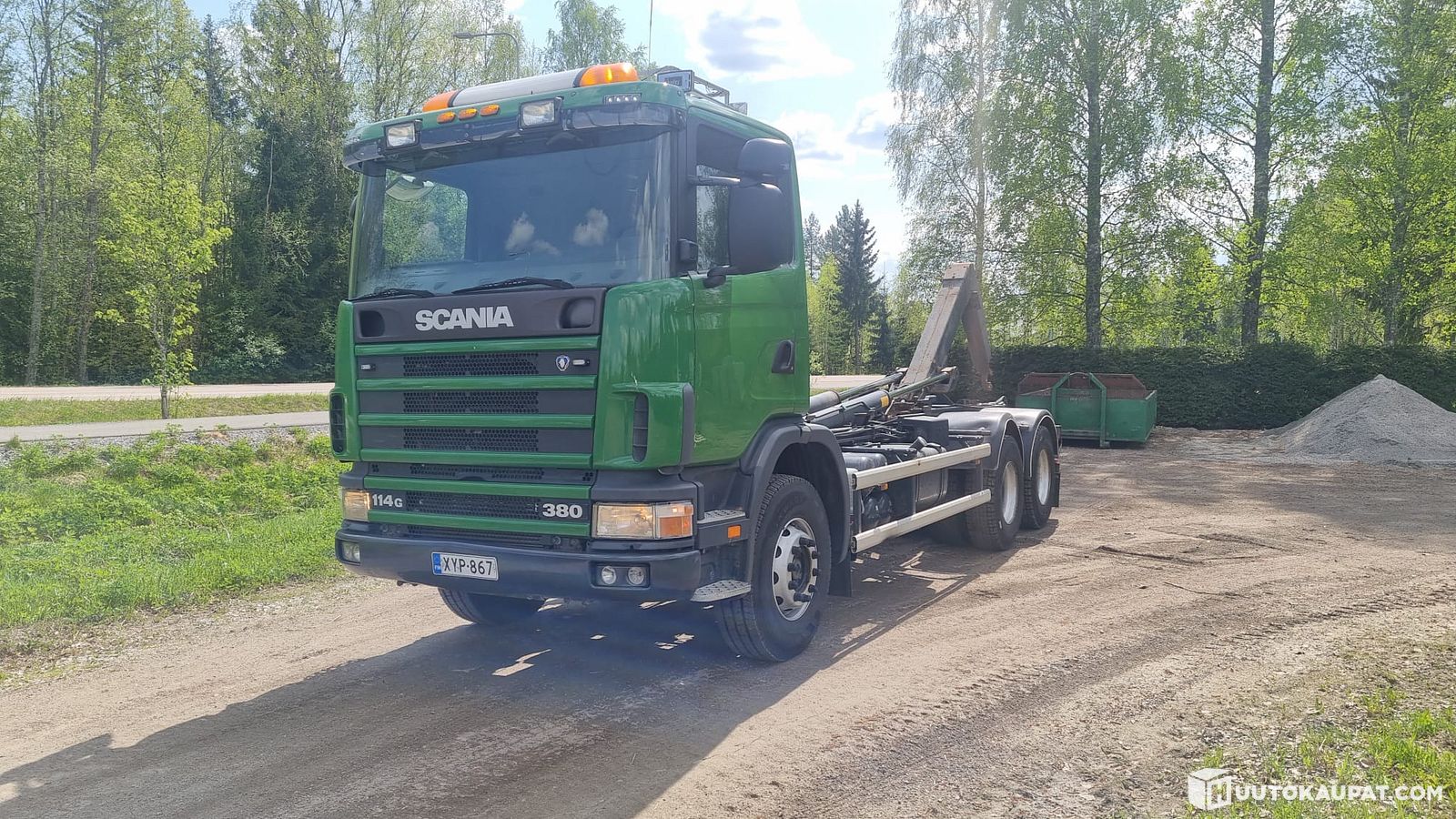 Scania 114G 380 6x4 Koukkuauto, 2002, Jyväskylä | Huutokaupat.com