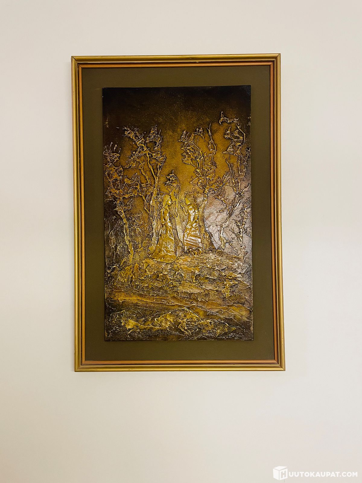 Antero Rapo 1976 massatekniikkatyö - Ystävyys, Lohja | Huutokaupat.com