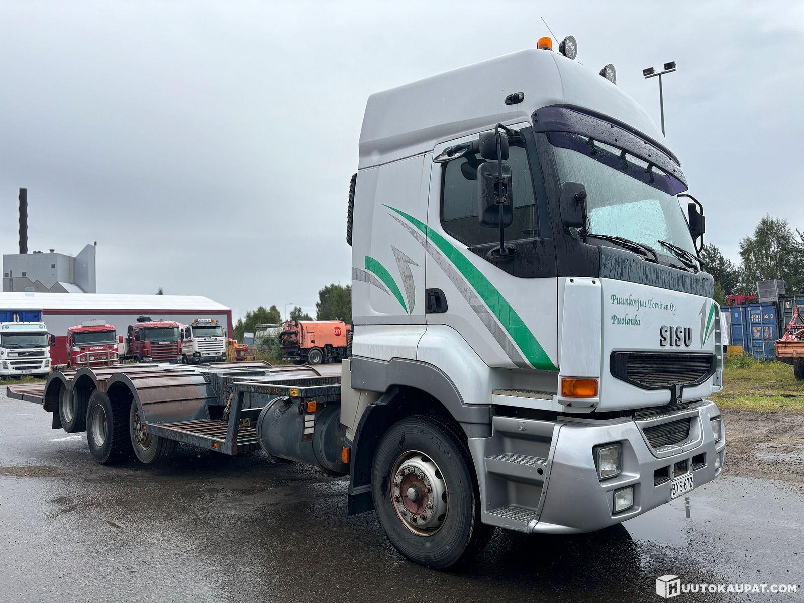 Sisu E12M 8X2 koneenkuljetusauto, 2000, Rovaniemi | Huutokaupat.com