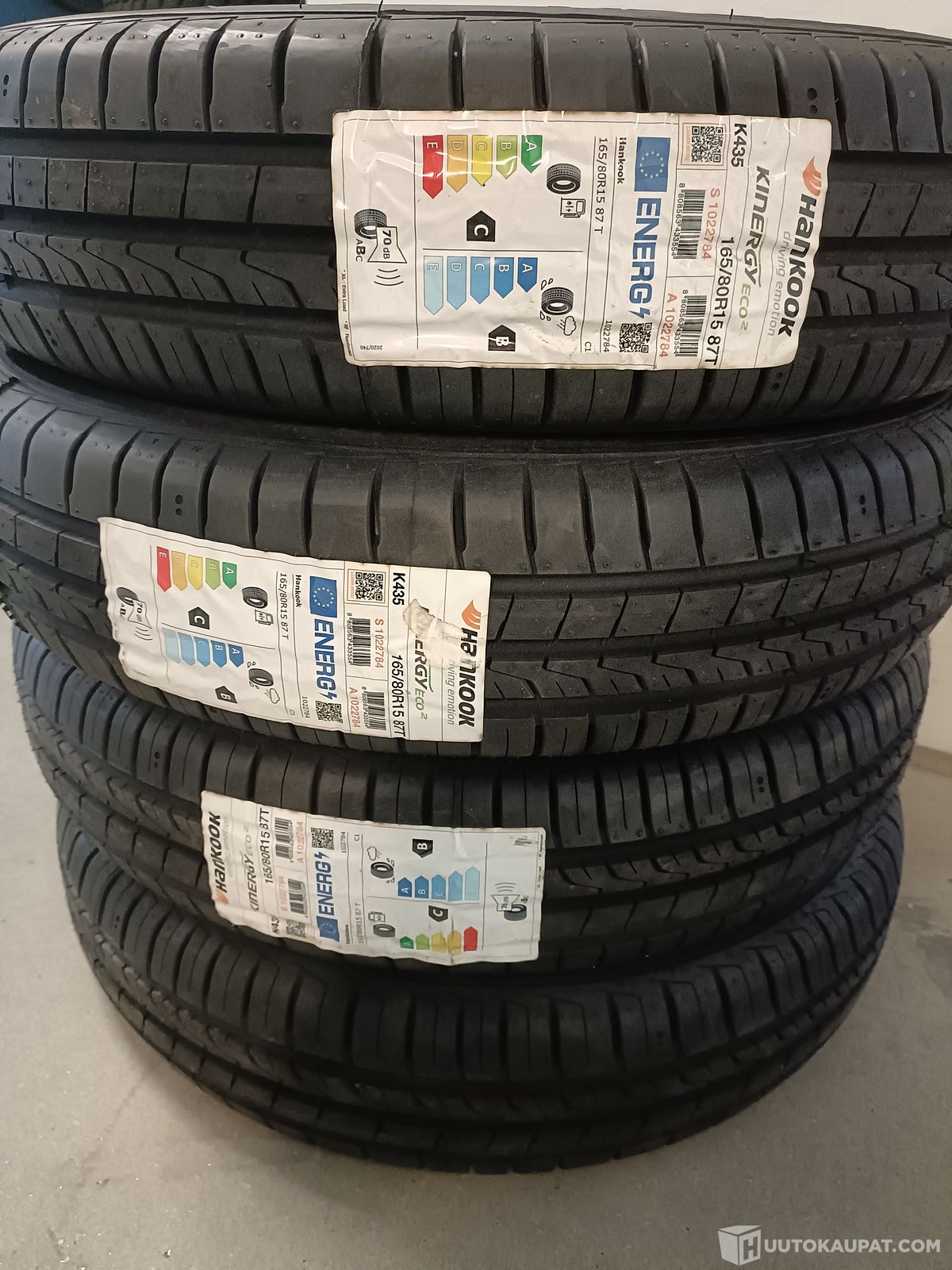 Hankook Kinergy Eco2 165/80R15, Nokia | Huutokaupat.com