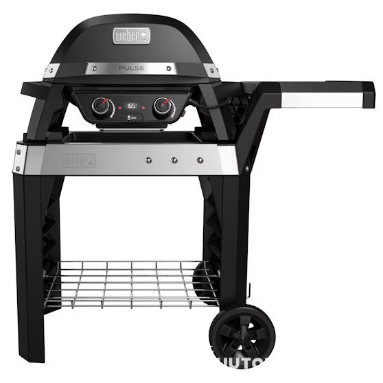 Sähkögrilli Weber Pulse 2000 jalustalla + suojapeite setti svh 1207,19, Jämsä | Huutokaupat.com