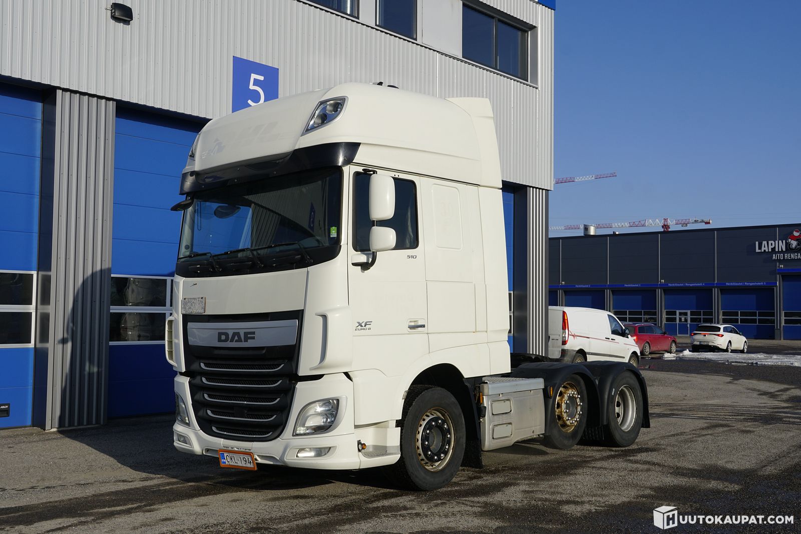 Daf XF 510 FTG 6x2 väliteli, vetoauto, 2016, Vantaa | Huutokaupat.com