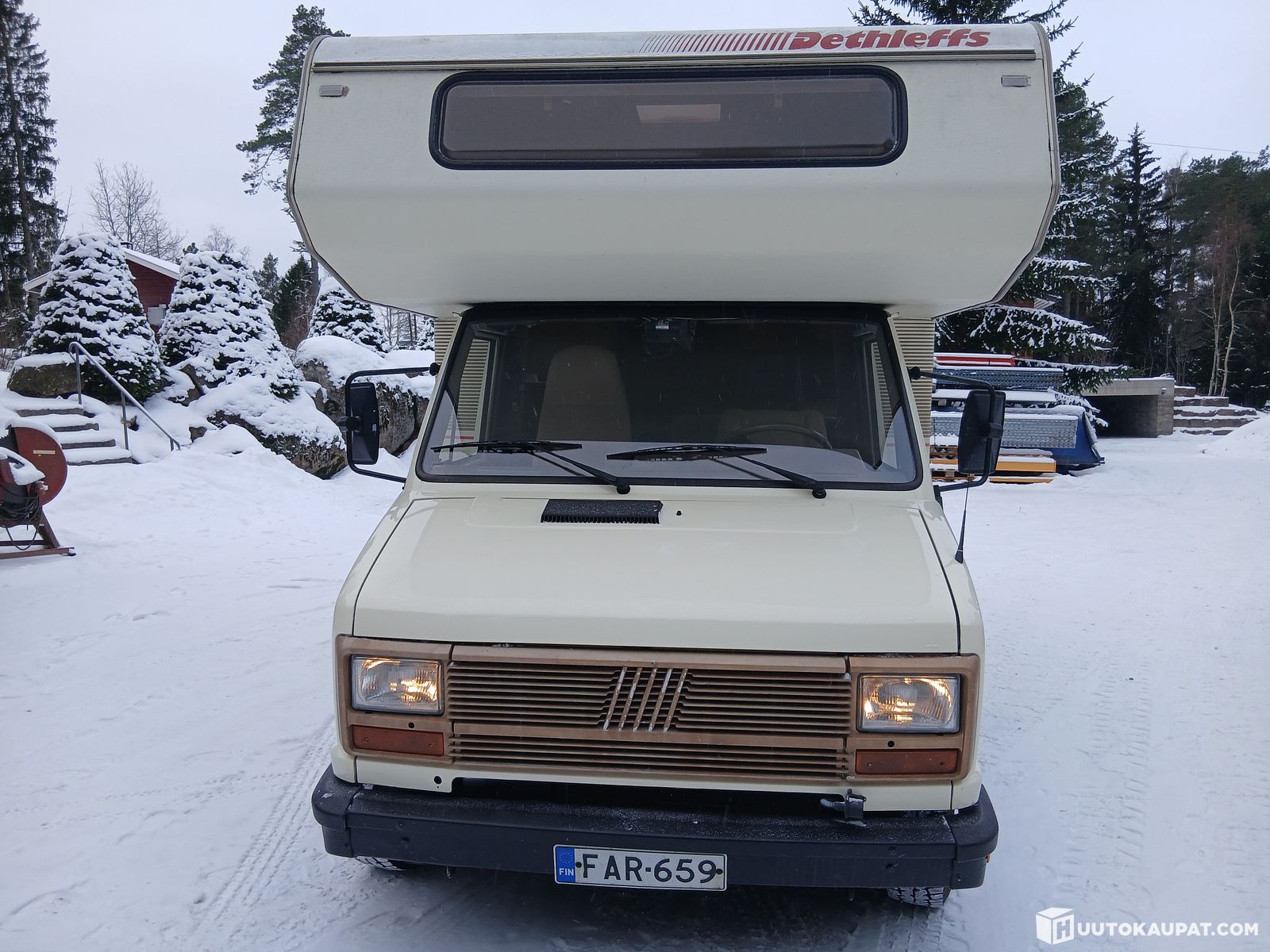 Fiat Fiat-Dethleffs asuntoauto matkailuauto, 1991, Eurajoki ...