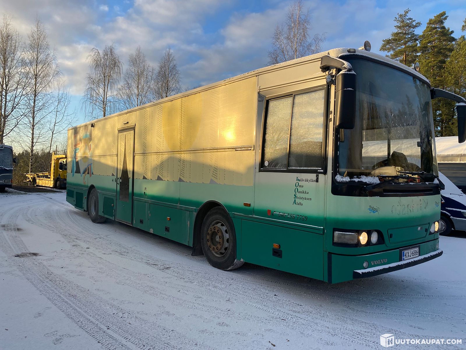 VOLVO B12M, entinen kirjastoauto, 395tkm, Vihti | Huutokaupat.com