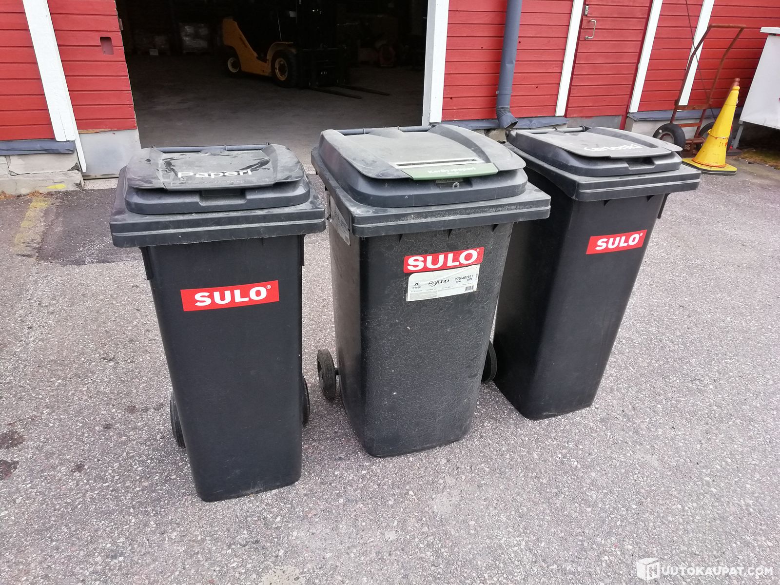 Jäteastia Sulo 3kpl, Espoo | Huutokaupat.com