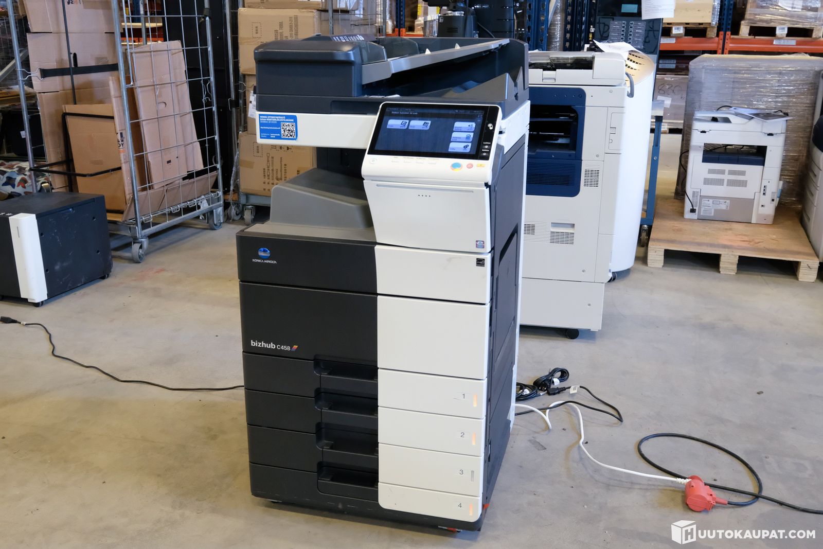 Konica Minolta bizhub C458 monitoimikone (B 07), Kirkkonummi ...