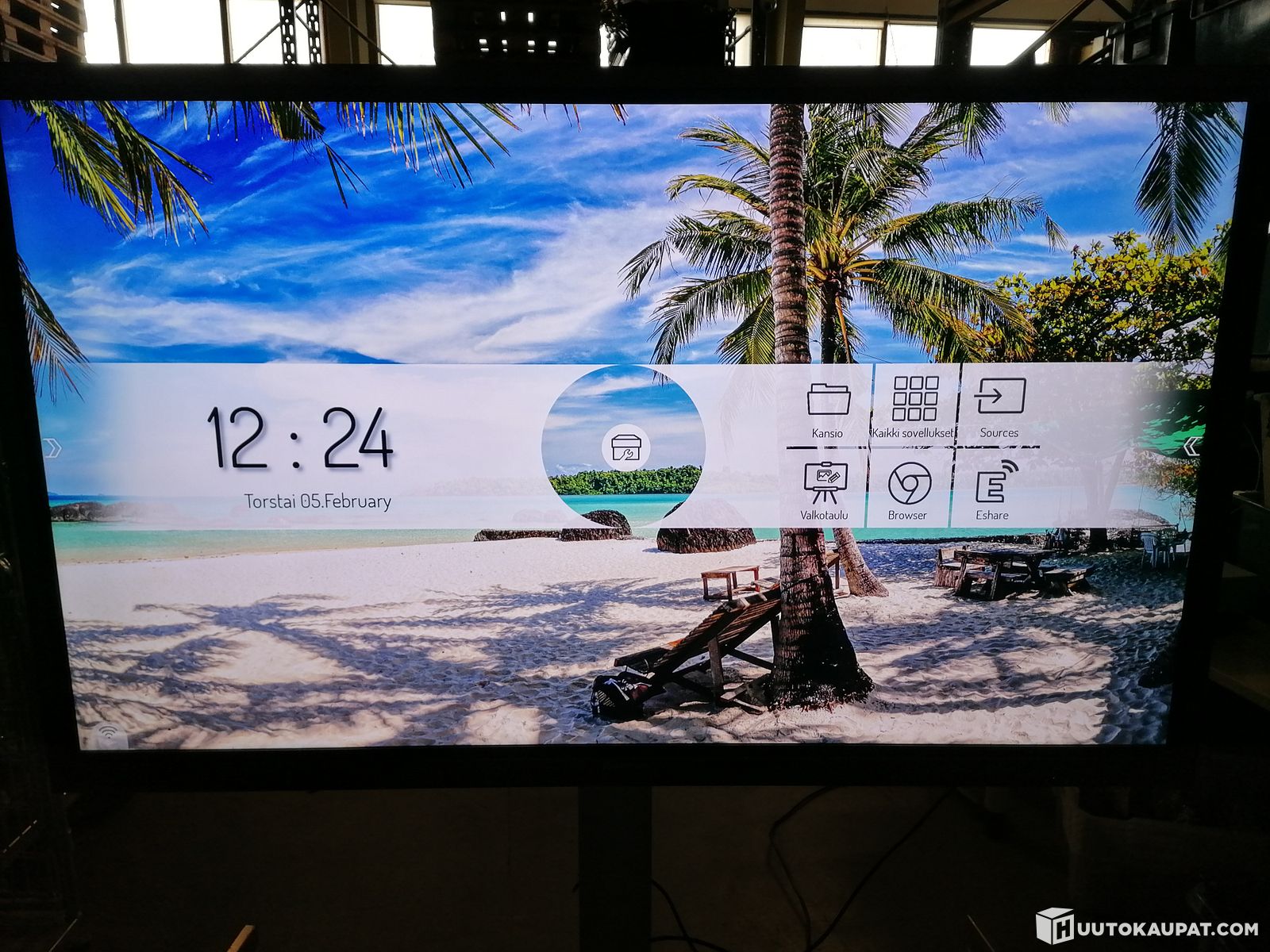 75" kosketusnäyttö 4K TD-1075-S Yritys- ja opetuskäyttöön, Android 8.0 ...