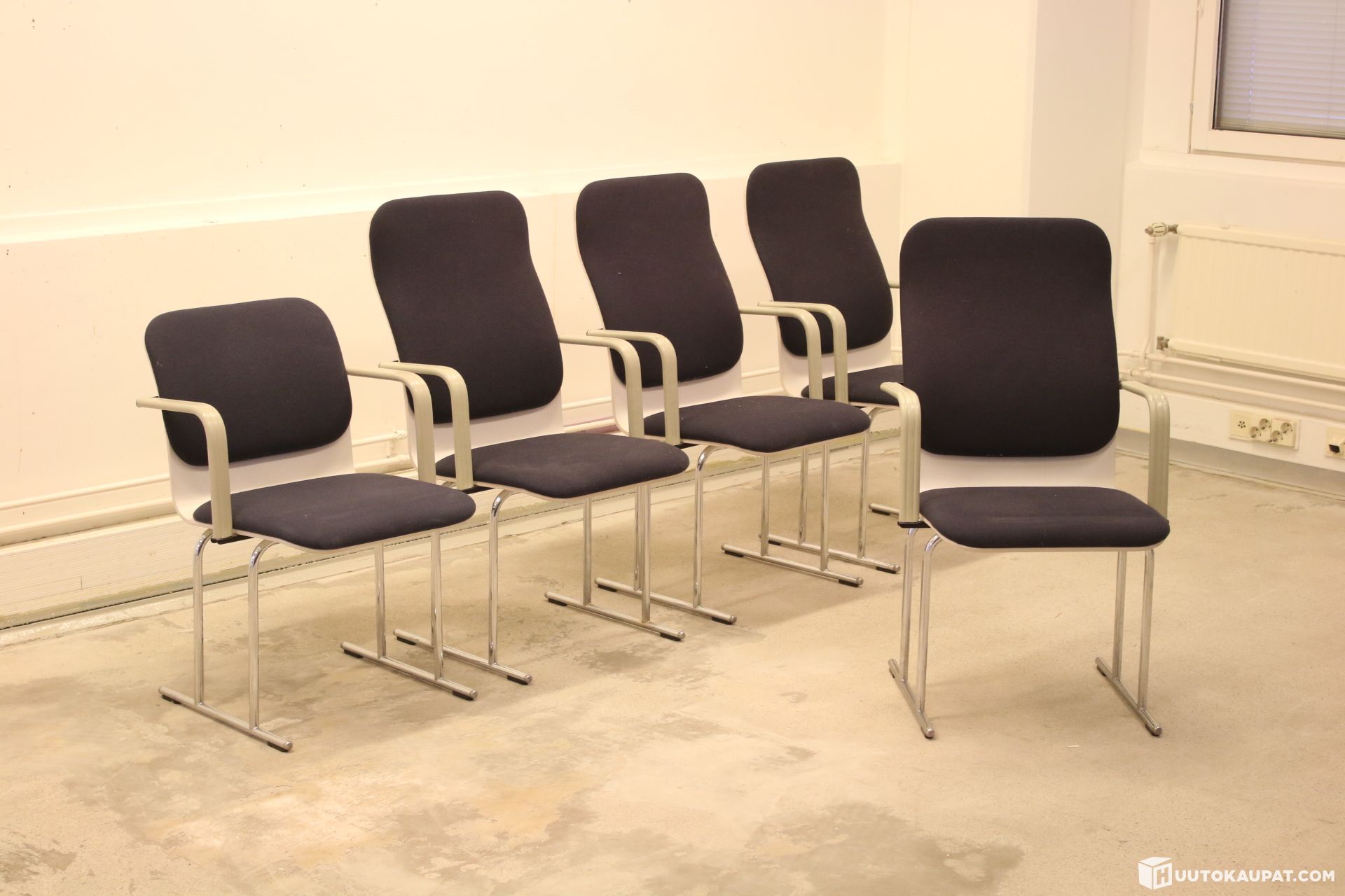 Avarte chairs (5 pcs), Design Yrjö Kukkapuro MOH1319, Helsinki ...