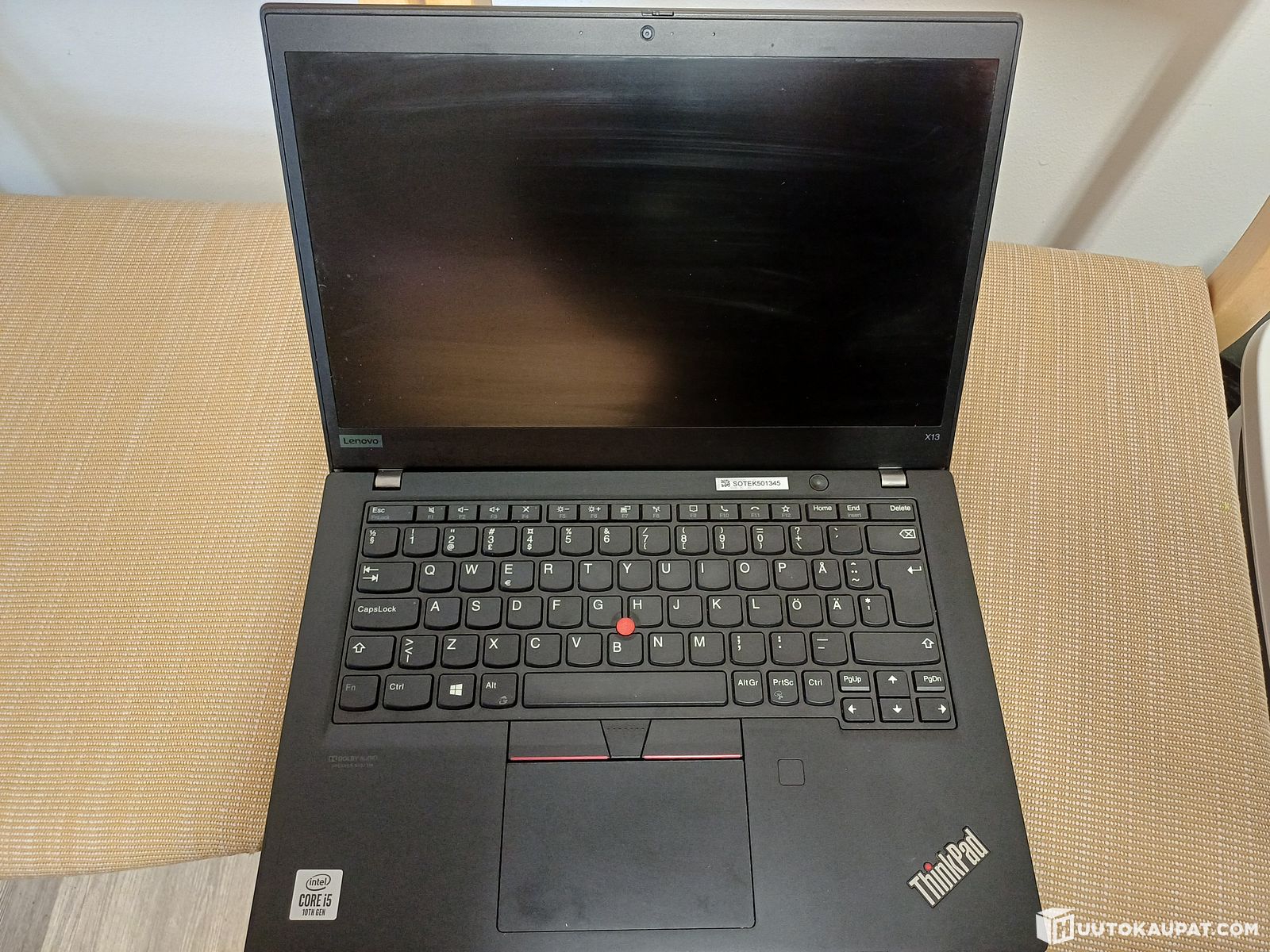 LENOVO ThinkPad X13 Gen 1 (S/N PC1NTZAC), Helsinki | Huutokaupat.com