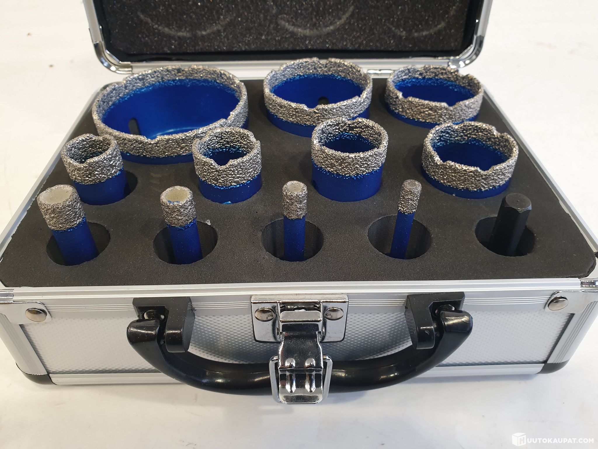 11-piece diamond hole saw set 6–68 mm, Isokyrö | Huutokaupat.com