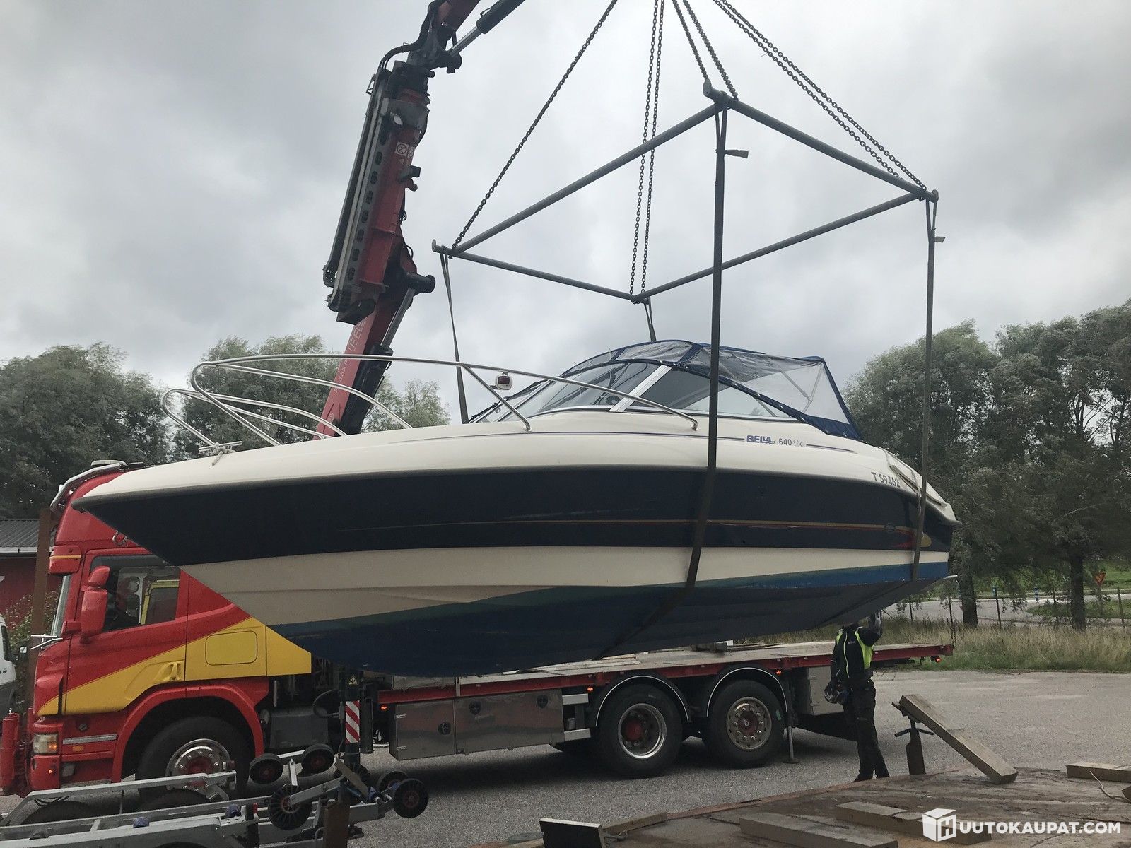 Bella 640 DayCruiser, Mercruiser + Alpha One, Käyttöönotto 2013 ...