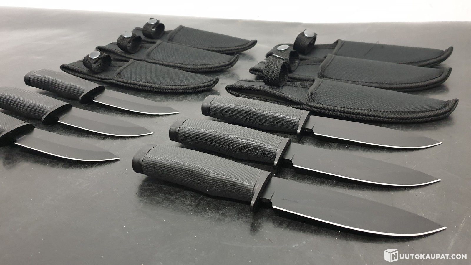 Laadukkaita metsästyspuukkoja 6kpl, Isokyrö | Huutokaupat.com