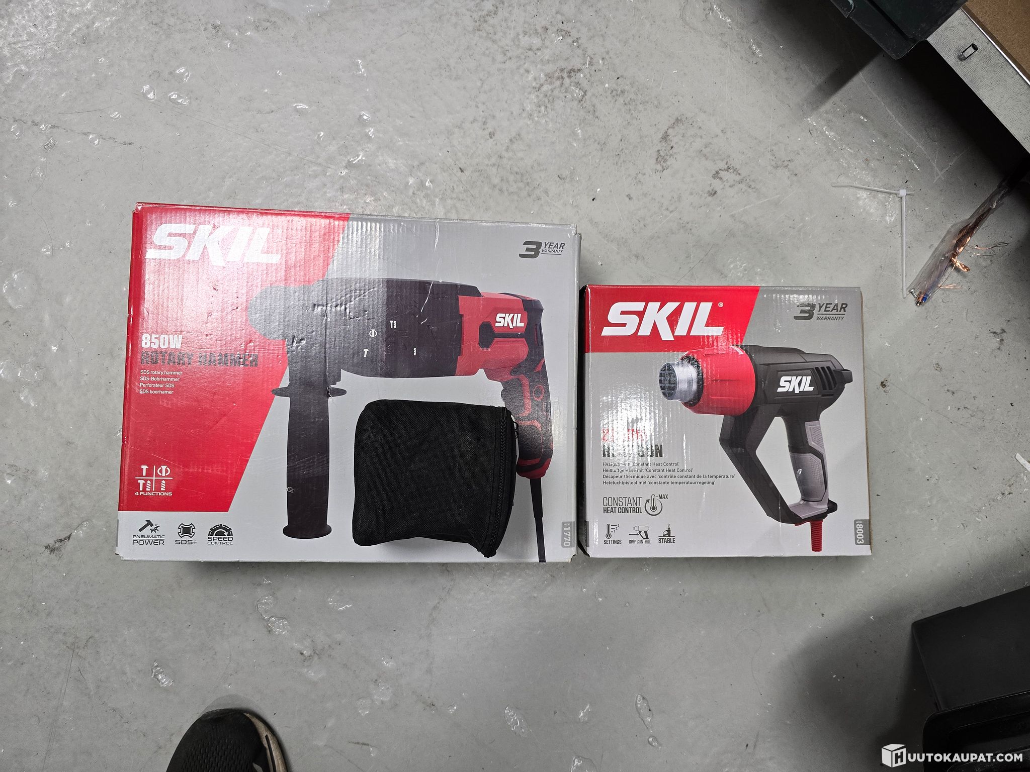 Skil koneita, erä 23. Electro Oy konkpesä, 2413353-7, Helsinki ...