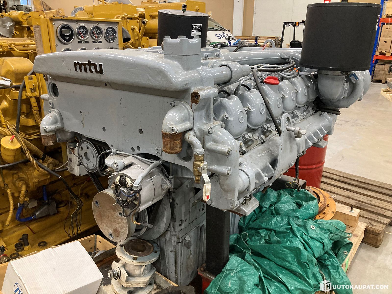 Merimoottori MTU 12V 183 TC 61, Kaarina | Huutokaupat.com