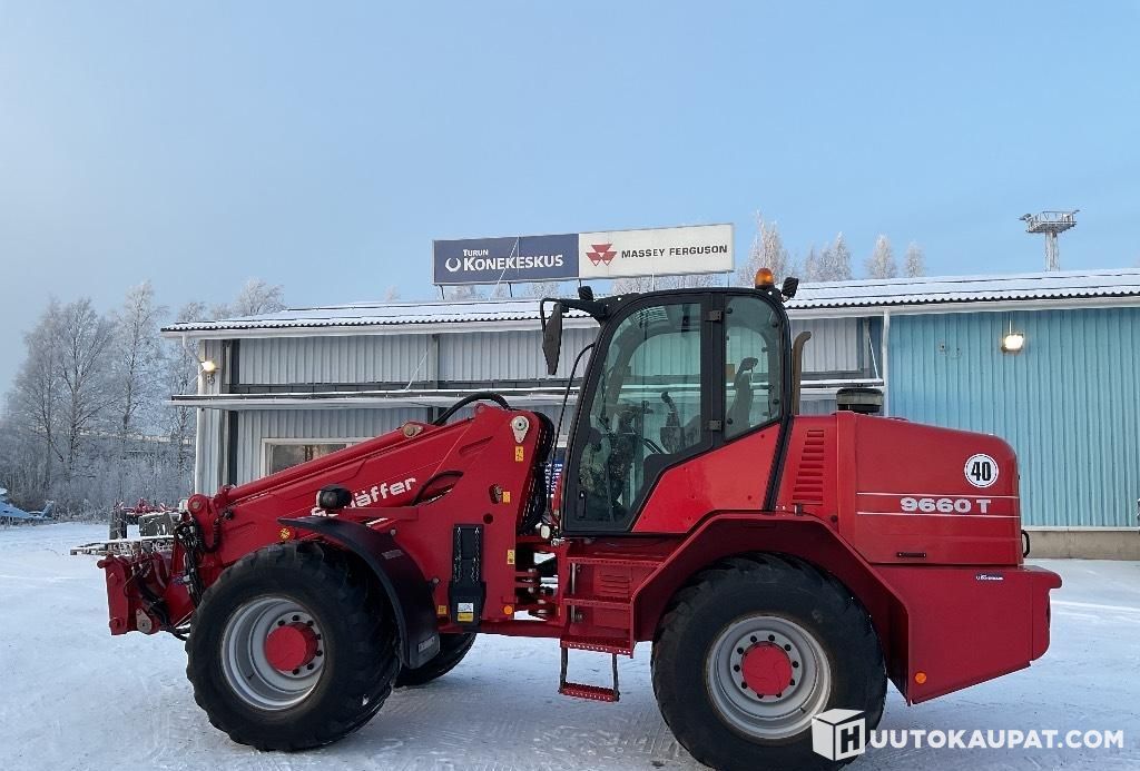Schäffer 9660 T SCV, telehandler, Ylivieska | Huutokaupat.com