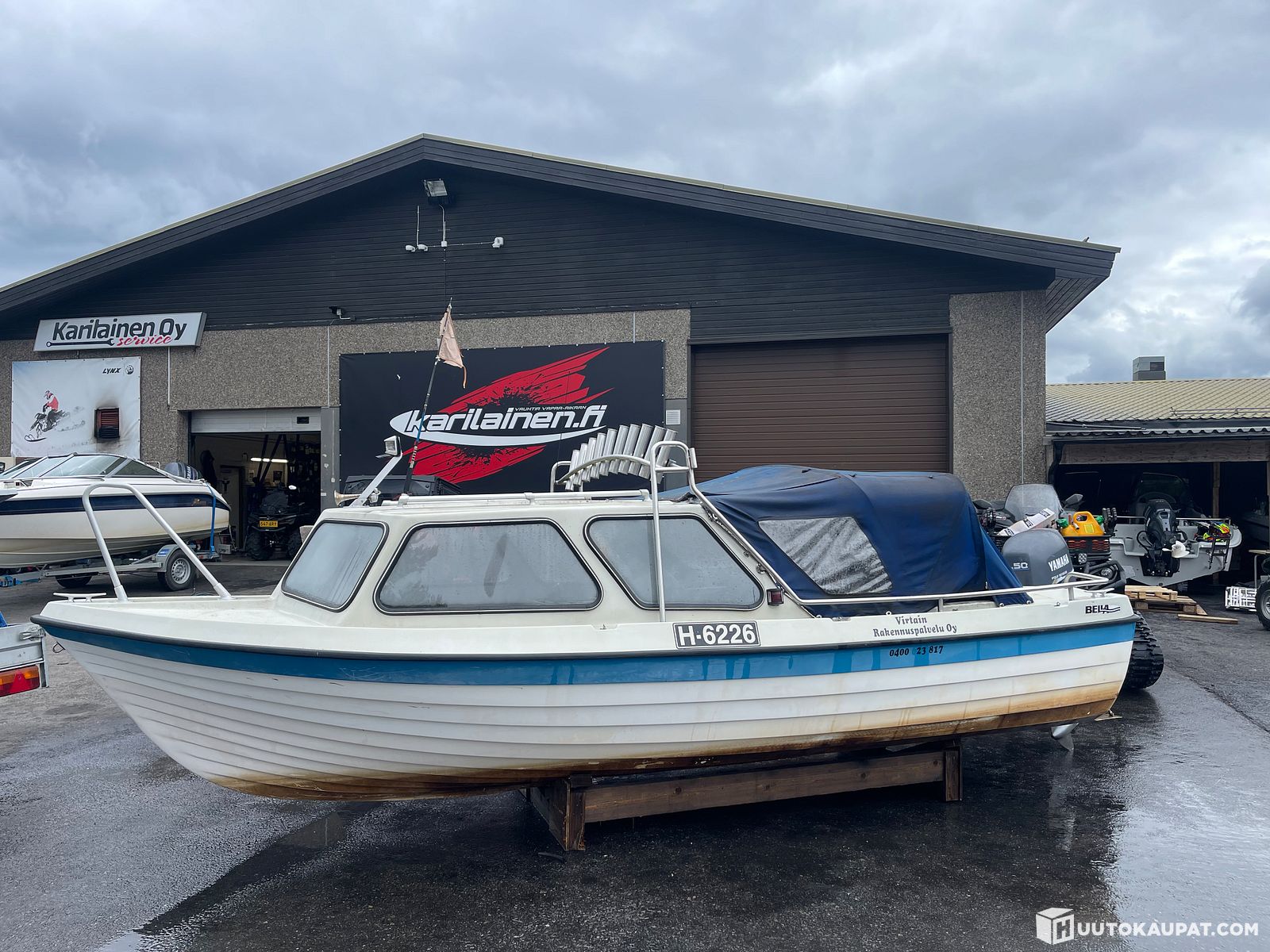 Bella 530 classic HT+ 50hp yamaha 4T, Ähtäri | Huutokaupat.com