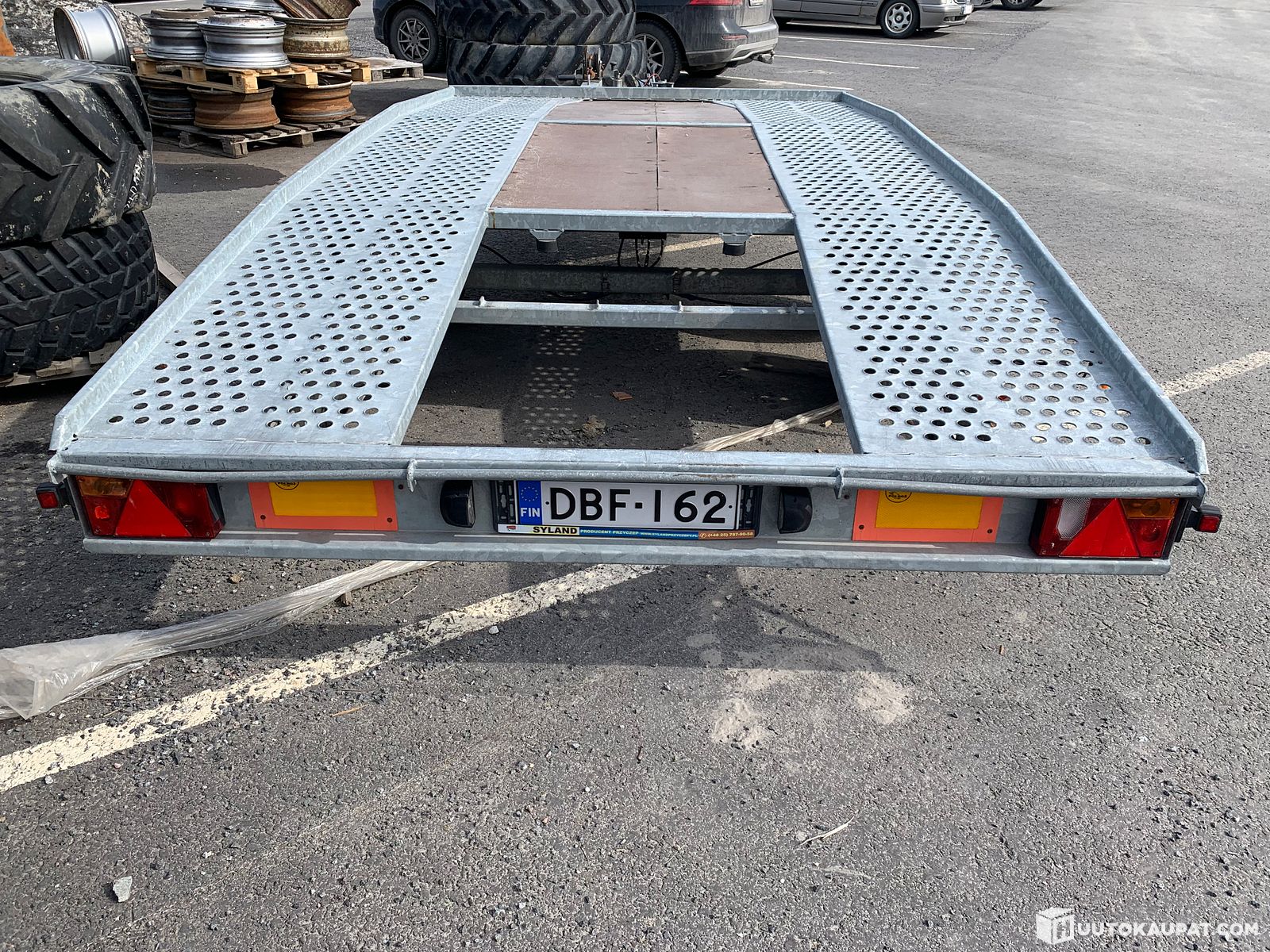 AUTOTRAILERI Perävaunu Syland SYLAND HP2, Lempäälä | Huutokaupat.com