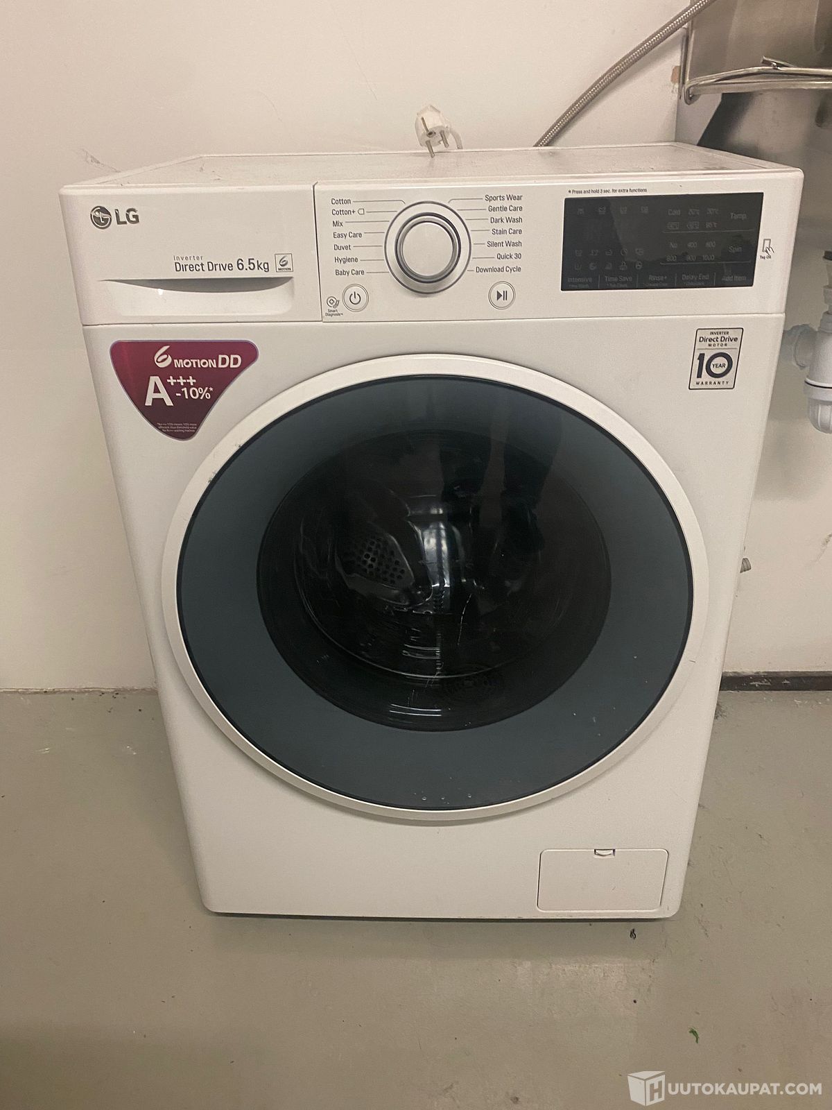 LG Direct Drive 6.5kg pesukone uudenveroinen, Loviisa | Huutokaupat.com
