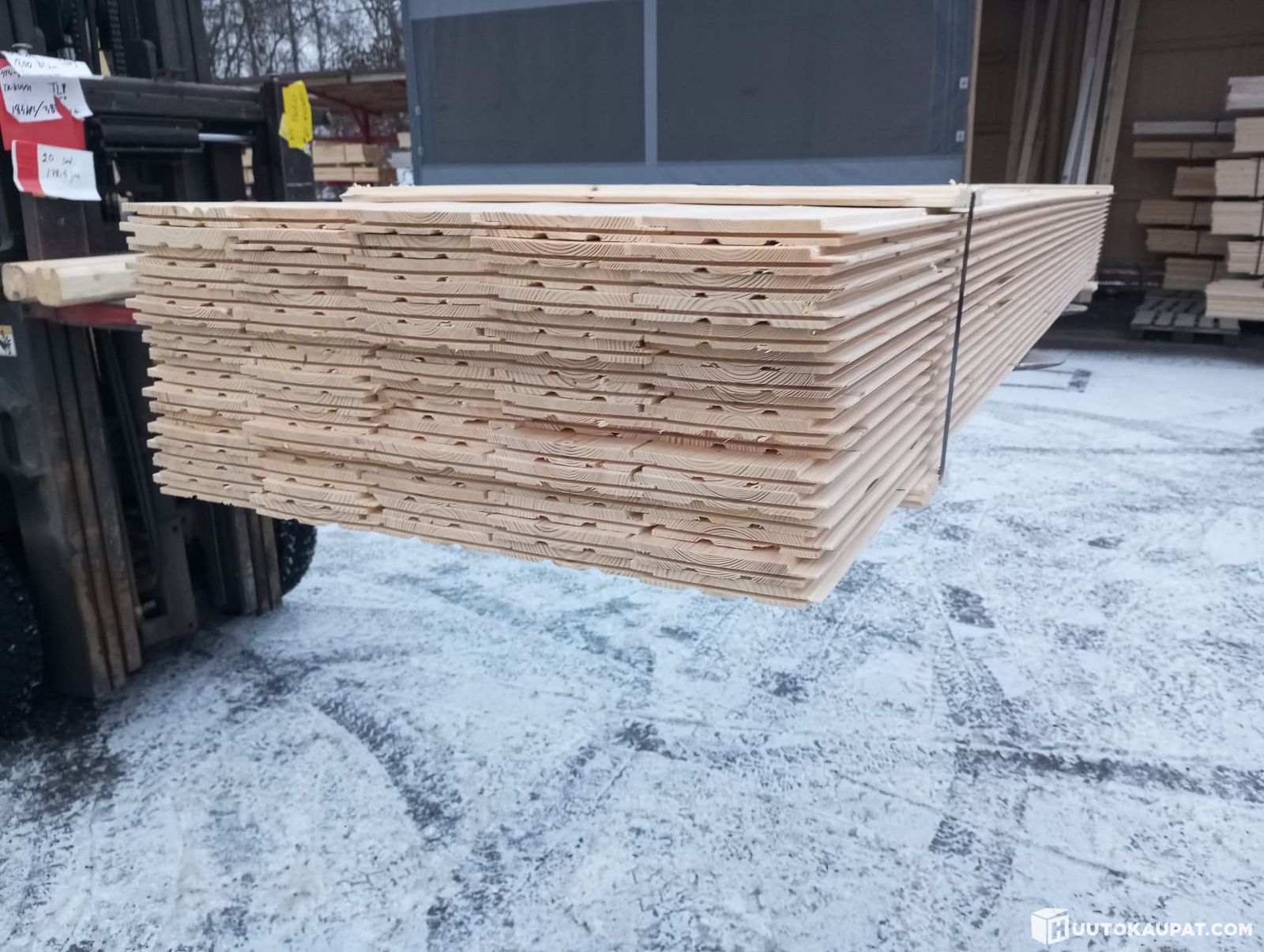 Sisustuspaneeli, puuvalmis 14x120x2670mm STS päätypontattu, Alavieska ...