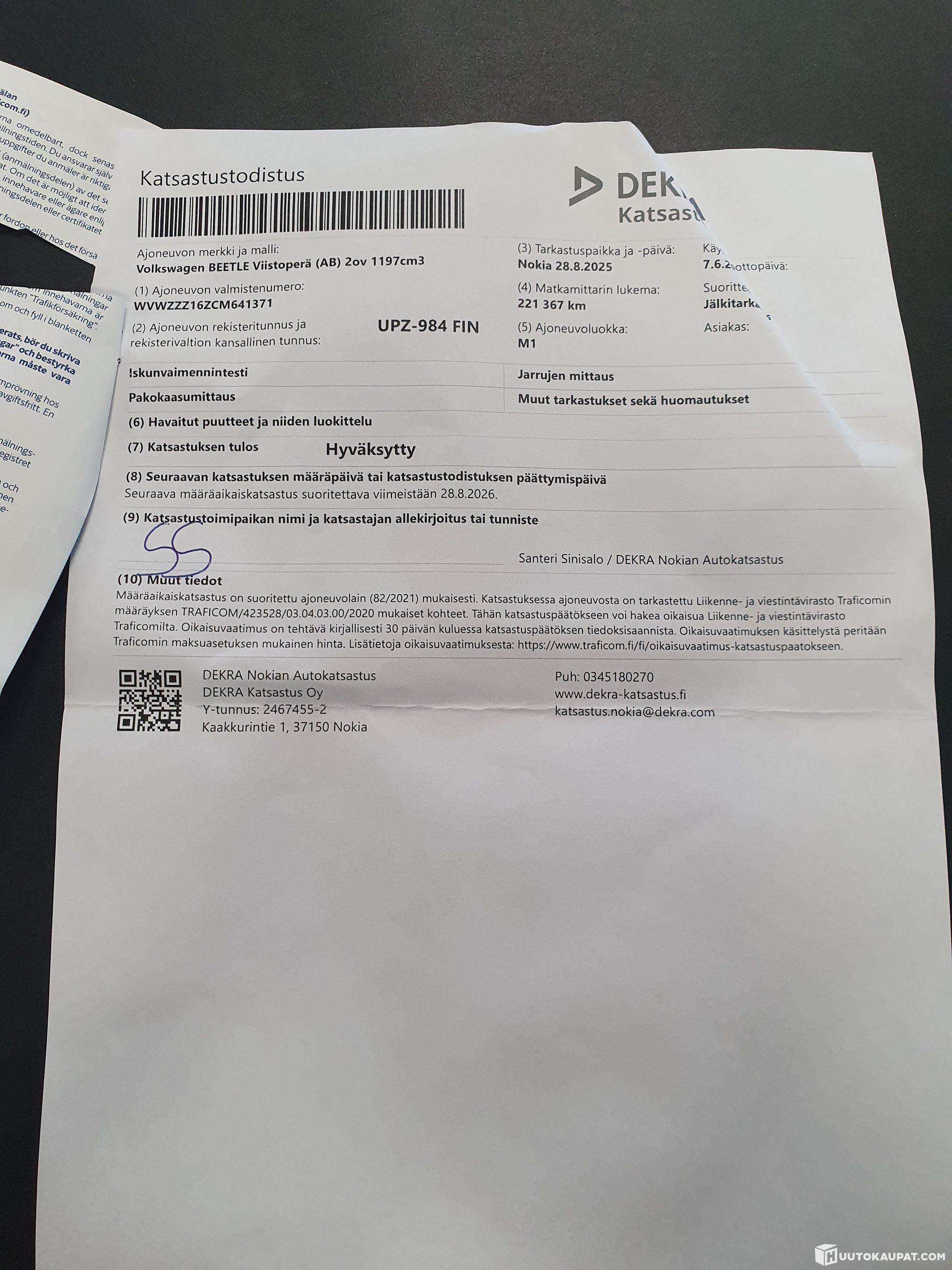 Volkswagen Beetle 1,2 TSI 77 kW (105 hv), 2012, Tampere | Huutokaupat.com