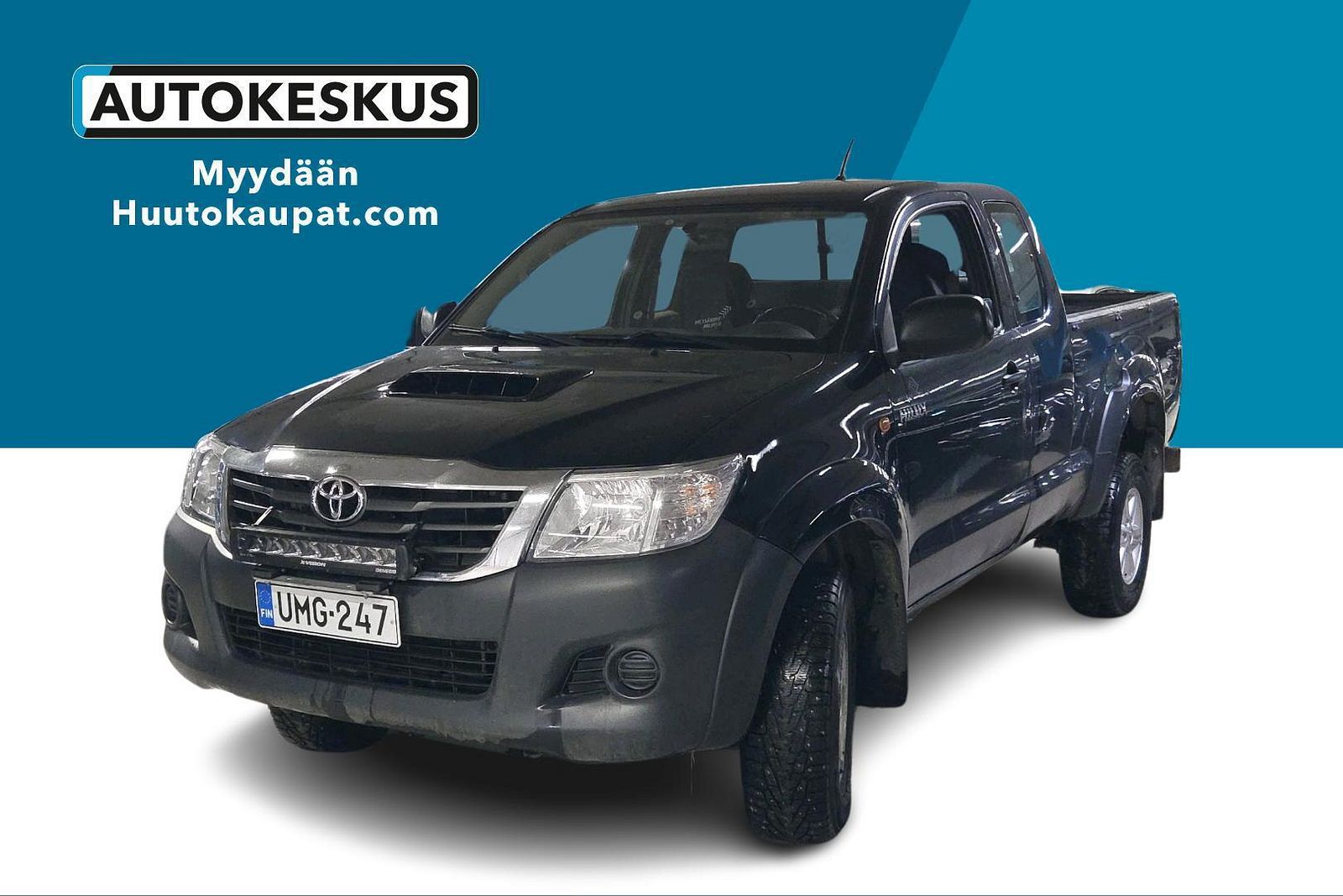 Toyota Hilux Extra Cab 2,5 D-4D 4WD 144 DLX, 2012, Hämeenlinna ...