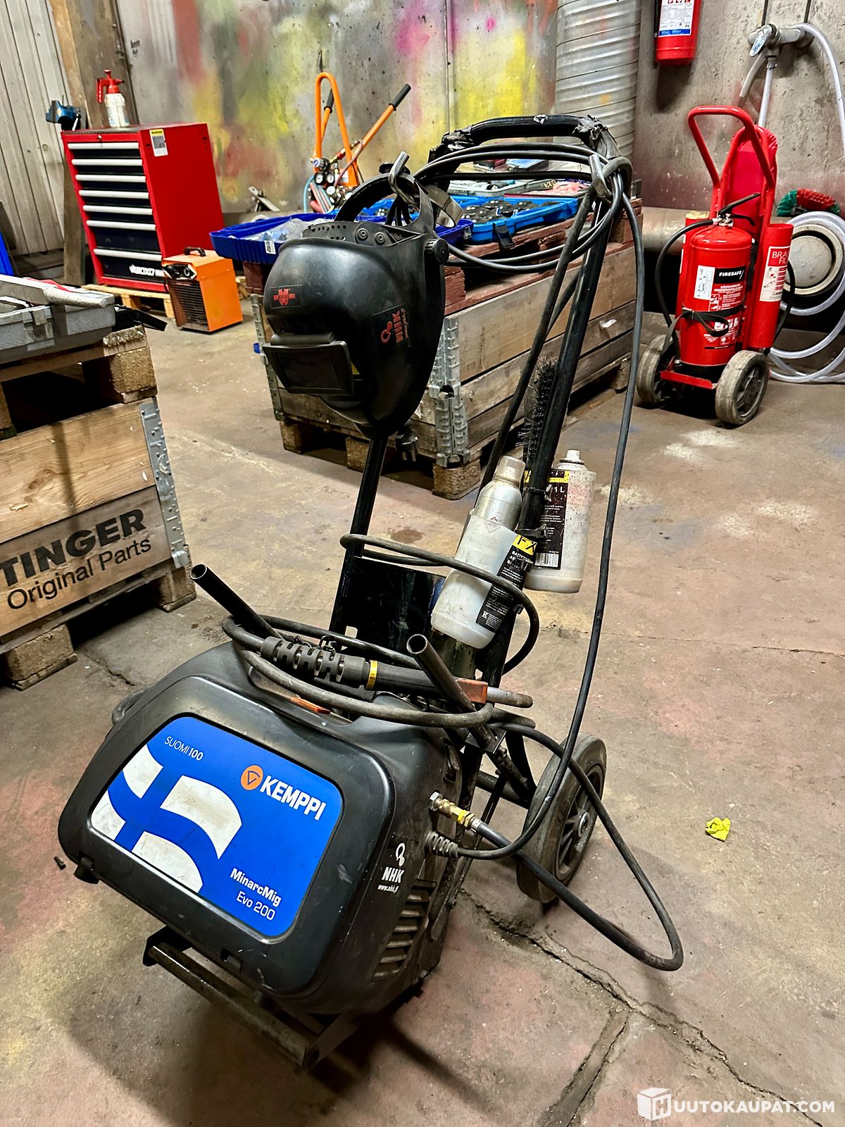 Kemppi MinarcMig Evo 200 - portable welding machine NHK26, Hämeenlinna ...