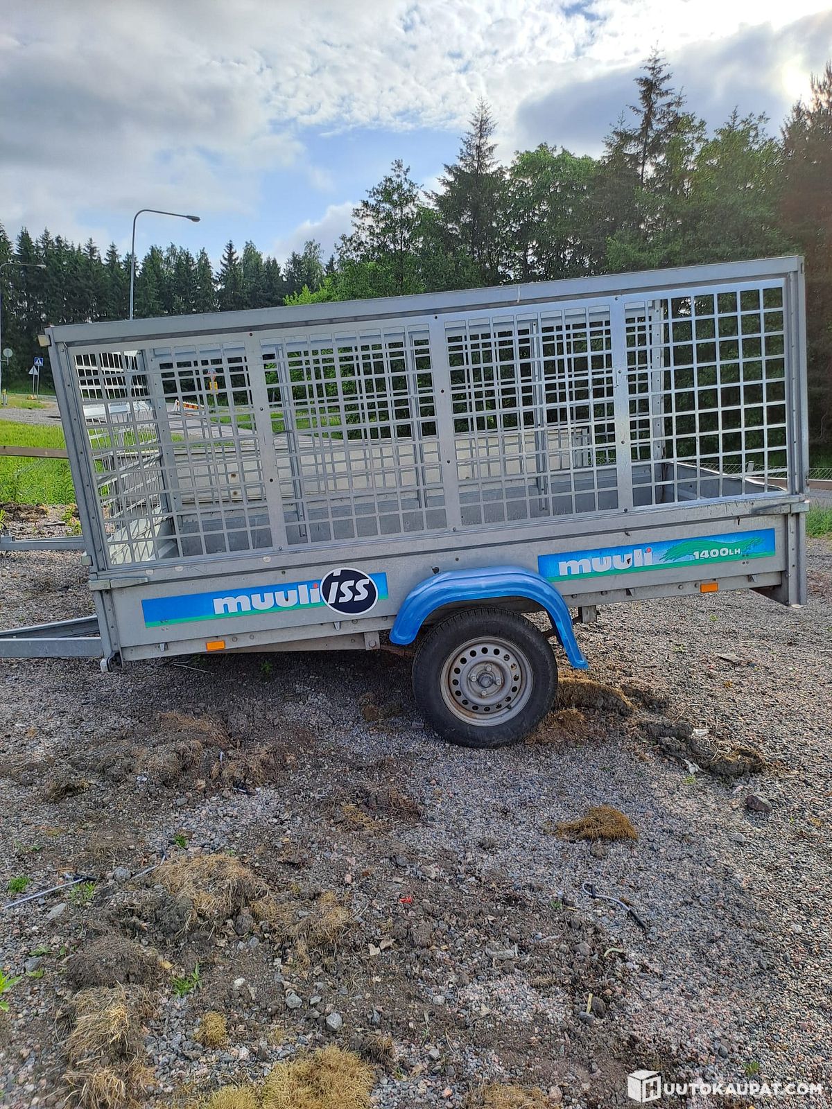 Muuli 1400 LH kevyt peräkärry, Helsinki | Huutokaupat.com