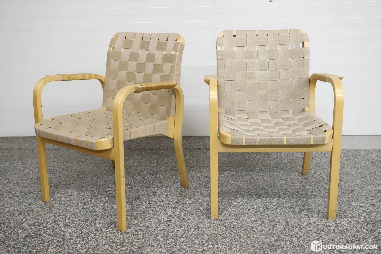 Artek 45-nojatuoleja 2 kpl, design Alvar Aalto. VNTG6343, Hausjärvi ...