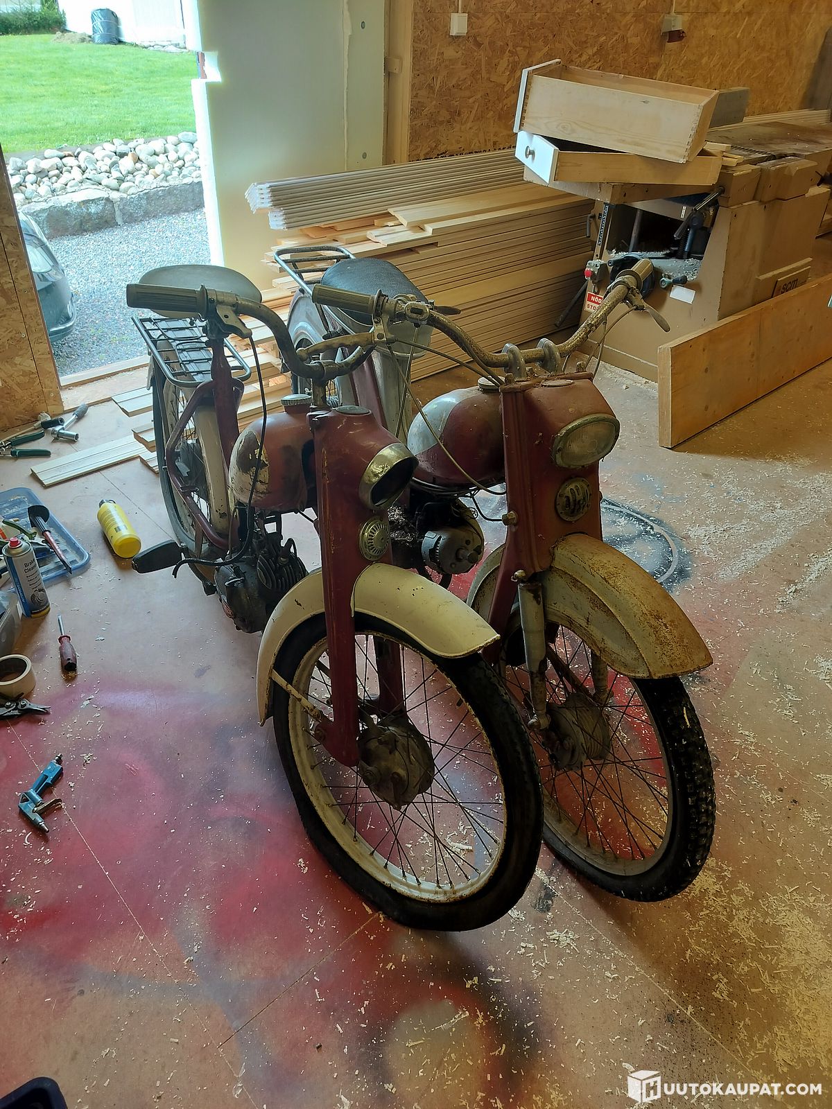 Pappa tunturi ja hopea pääsky 60 luvun mopot, Kokkola | Huutokaupat.com