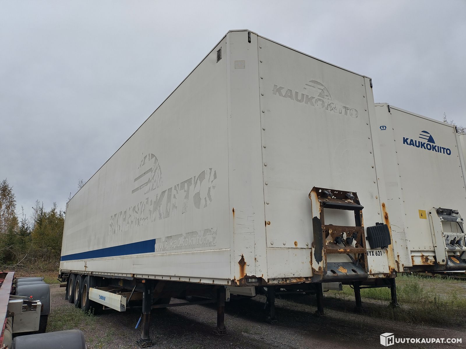 Krone 13,60m pitkäumpi putki kärry, 2011, Forssa | Huutokaupat.com