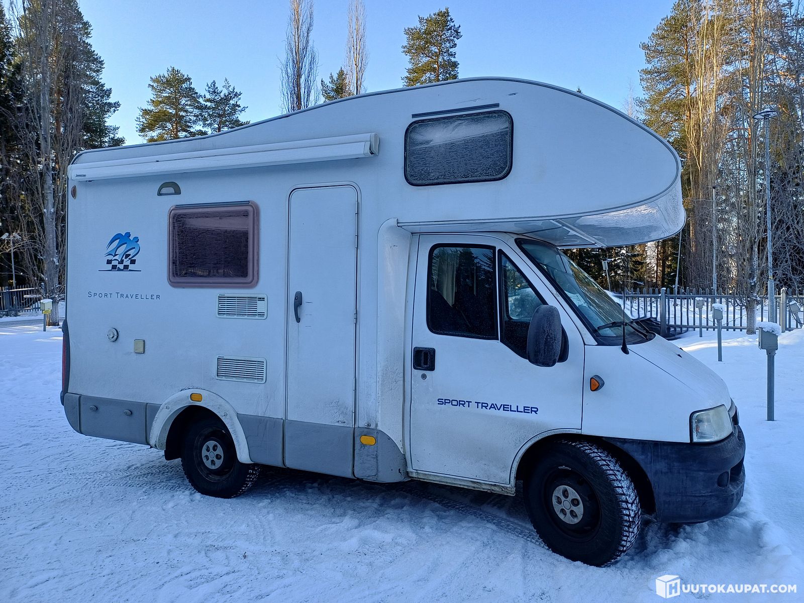 Ulosmitattu asuntoauto Fiat-Knaus, vm. 2006 / Utmätt husbil Fiat-Knaus ...