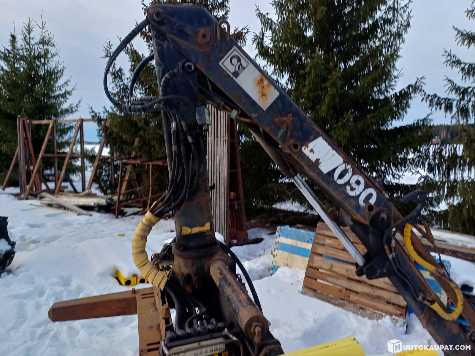 Hiab 090 nosturi, 1990, Kurikka | Huutokaupat.com