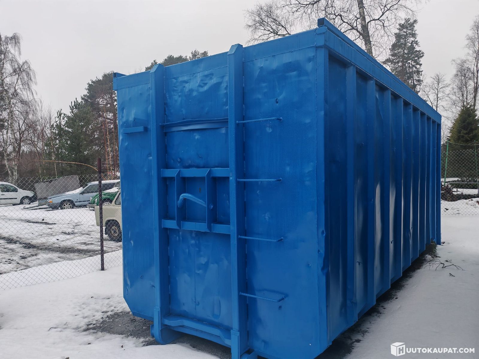 6,2m vaihtolava koukku-ja vaijeritartunnoilla, Pori | Huutokaupat.com