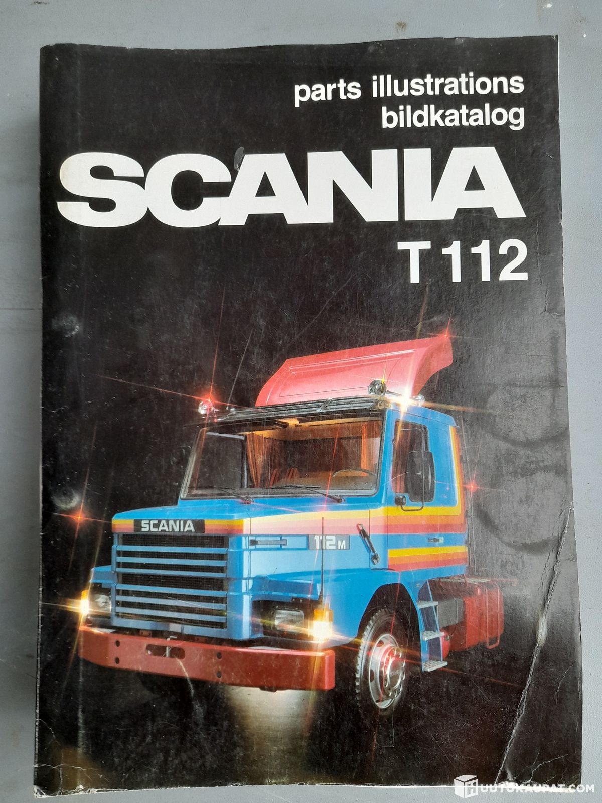 Scania T112 alkuperäinen varaosakirja, Forssa | Huutokaupat.com