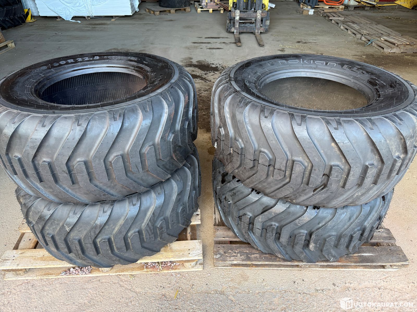 Nokian ELS 500/60 R22.5 4kpl, Kokemäki | Huutokaupat.com