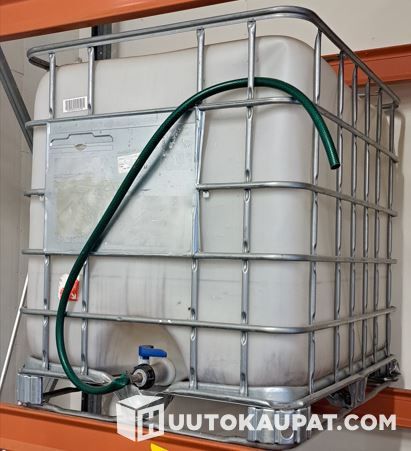 Poistotuote: IBC-kontti hanalla 1000 litran säiliö, Tuusula | Huutokaupat.com