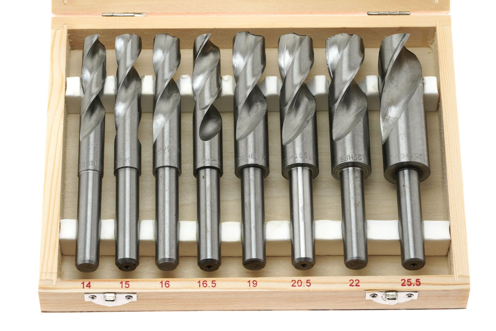 Kobolttiporanterät HSS 14-25mm Puulaatikossa, Korsnäs | Huutokaupat.com