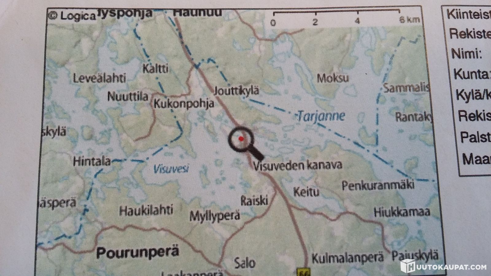 Pusuranta, Ruoveden Visuvedellä. Monien mahdollisuuksien ...