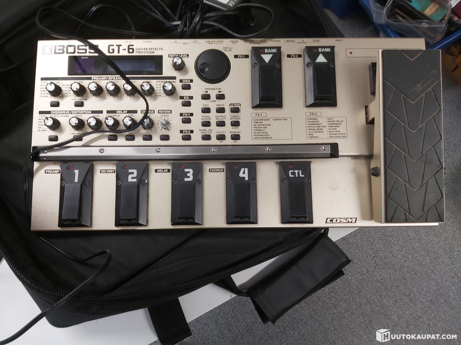 Boss GT-6 -kitaraefektiprosessori, Vantaa | Huutokaupat.com