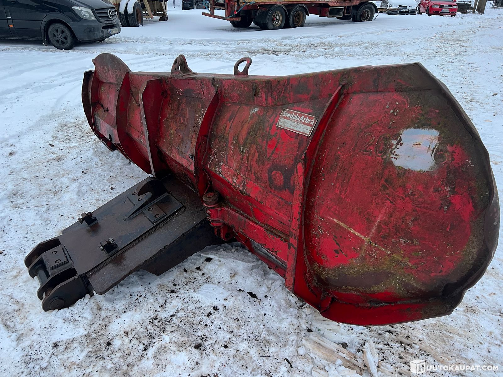 Other brand snow blade with NTP10 mount, Hämeenlinna | Huutokaupat.com