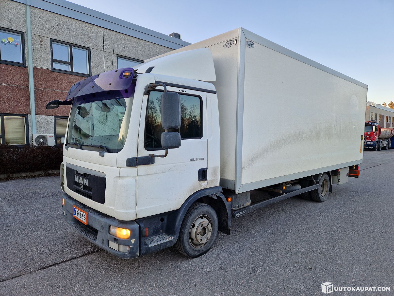 MAN TGL 8.180 , vain 277tkm ! Korin pituus 6.5m, Sis.ALV 24%, 2011, Sipoo | Huutokaupat.com